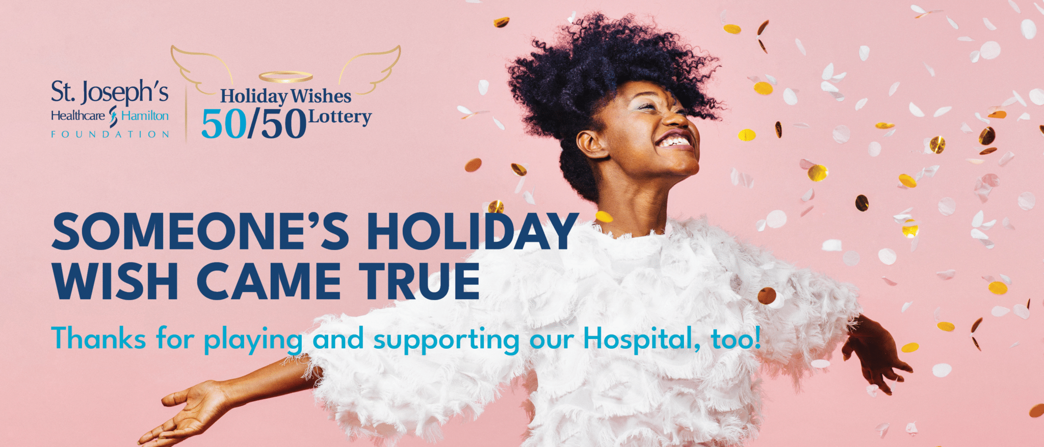 Announcing our Holiday Wishes 50/50 Lottery Winner | St. Joseph's ...